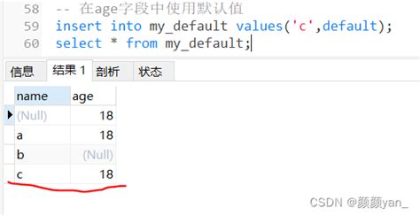 MySQL知识点默认约束非空约束 阿里云开发者社区