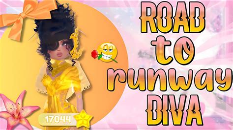 Road To Runway Diva In Dress To Impress I Roblox Roblox Dresstoimpress Dti Youtube