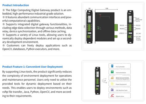 Electrical Equipment Edge Computing Device Mqtt Iot Gateway Industrial