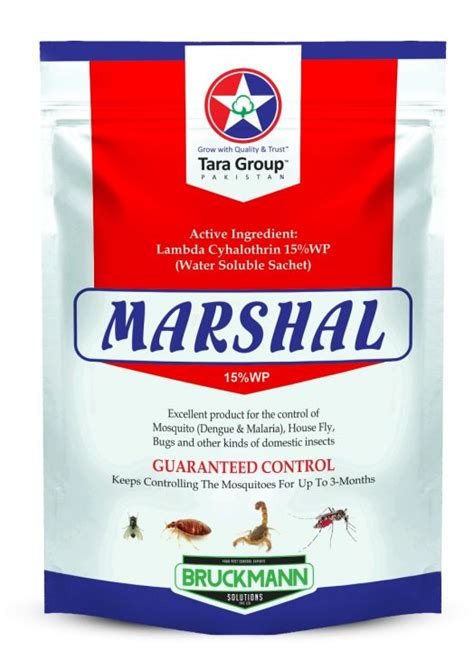 Marshal Lambda 15 Insecticide Powder 625 Grams For Household