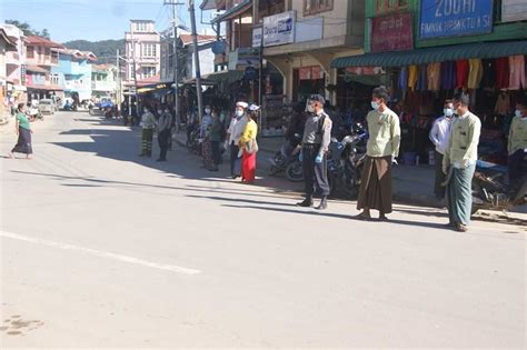 ထန်တလန်မြို့၌ ဌာနဆိုင်ရာများနှင့် စေတနာ့ဝန်ထမ်းများ ပူးပေါင်း၍ ကိုဗစ