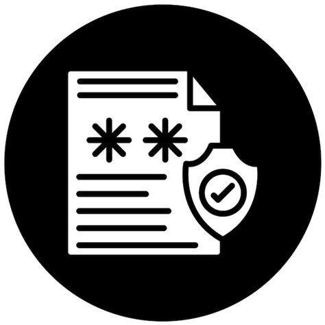 Premium Vector Vector Design Password Policy Icon Style