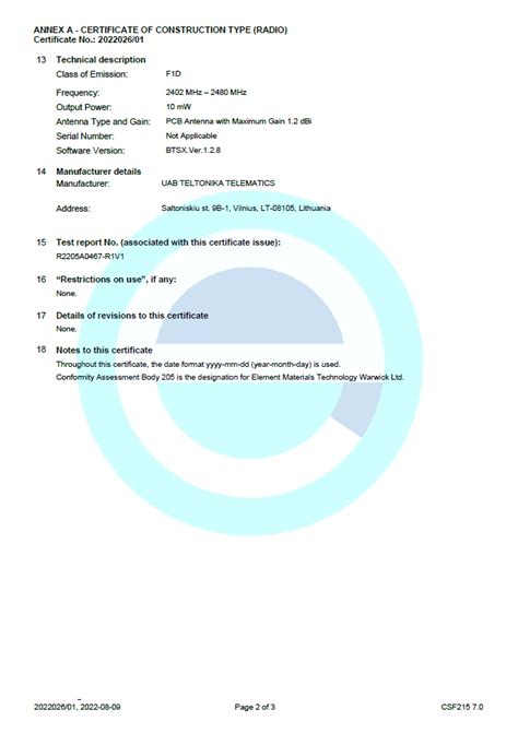 File BTSXXX TELEC Certificate P2 PNG Teltonika Telematics Wiki