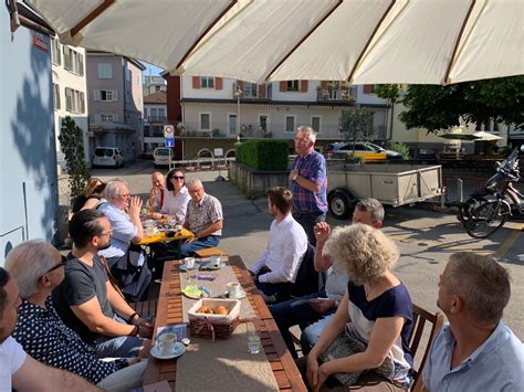 Thomas Lanter And Norbert Stadler Informieren Gwerbler Rorschacher Echo