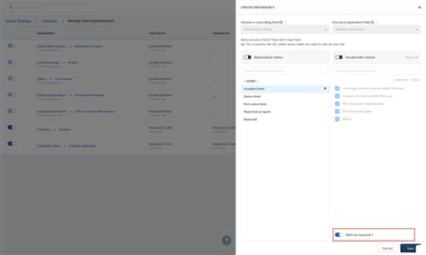 How To Configure Field Dependency Freshsales