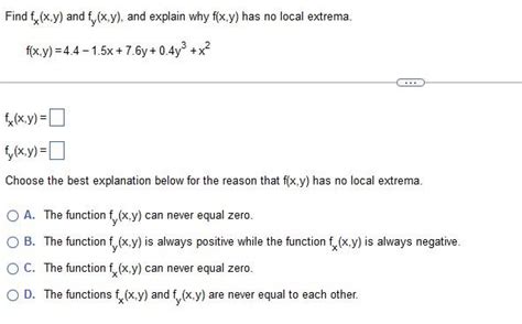 Solved Find Tx X Y And Fy X Y And Explain Why F X Y Has Chegg Com