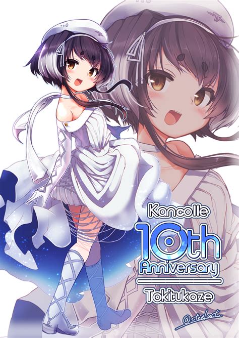 Tokitsukaze Kantai Collection Drawn By Nijou Katame Danbooru