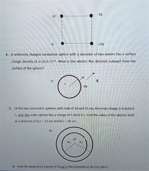 solved 1 electric charges of q1 1μc q2 −2μc q3 −1μc and
