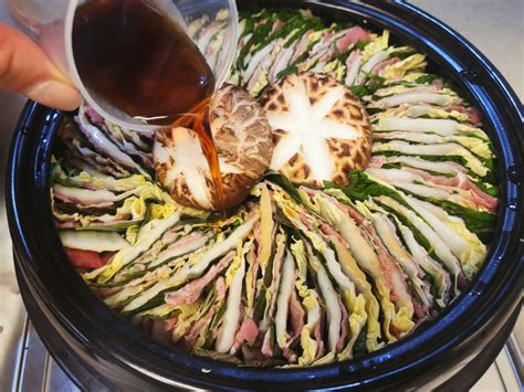 밀푀유나베 레시피 손님초대음식으로 추천하는 간단한 전골요리 만들기
