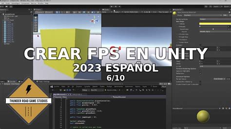 Tutorial: crear un FPS en Unity - 2023 en español (6/10) - YouTube