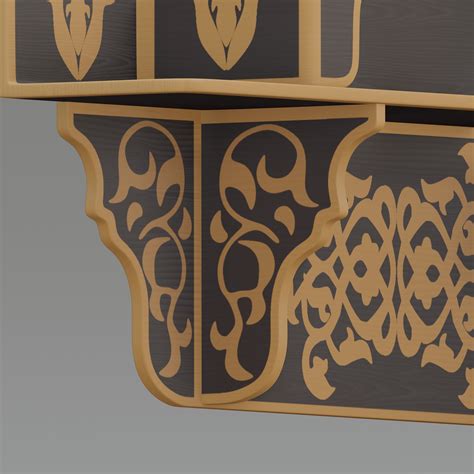 모로코 그린 나무 선반 3d 모델 15 Blend Obj Dae Fbx Free3d