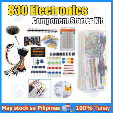 830 Breadboard Set Tie Points Breadboard Set Electronic Component Basic Starter Kit Resistor