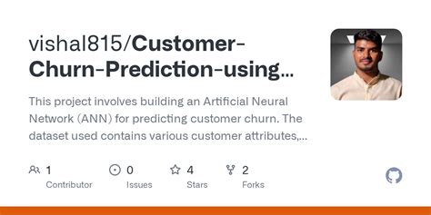 github vishal815 customer churn prediction using artificial neural