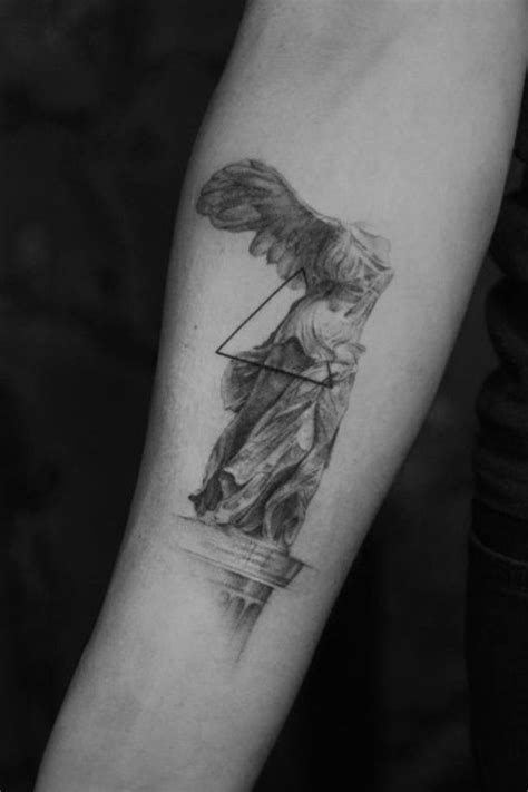 Nike Statue Tattoo