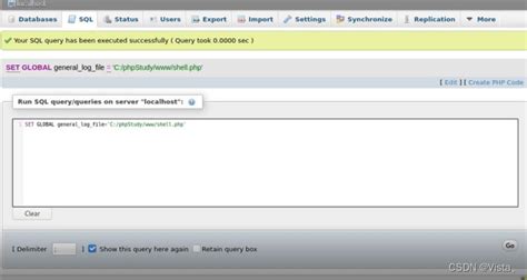 Phpmyadmin弱口令至getshell 漏洞复现phpmyadmin漏洞 Csdn博客
