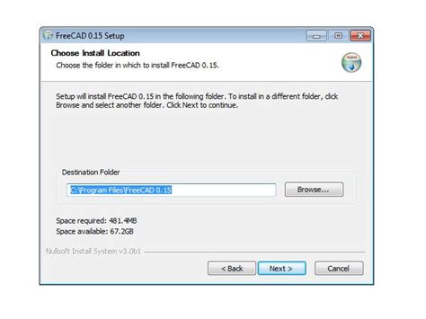 Manual Installing FreeCAD Documentation