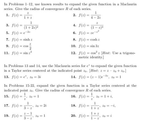 solved in problems 1 12 use known results to expand the