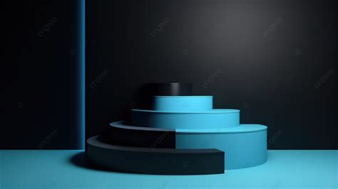 3d 모형 연단을 사용하여 제품 프레젠테이션을 강화하는 다단계 3d 렌더링 받침대 장면 지휘대 배경 일러스트 및 사진 무료 다운로드 Pngtree
