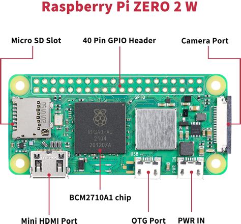 Raspberry Pi Zero W RPi Zero W Wireless Bluetooth