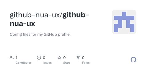 GitHub Github Nua Ux Github Nua Ux Config Files For My GitHub Profile