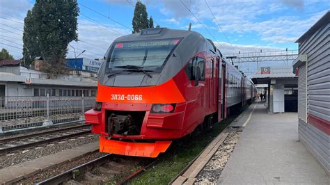 Пригородный поезд Саратов-1 - Тарханы до станции Аэропорт Гагарин ...