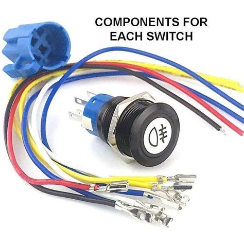 Ecu Switch Illuminated Black Bezel Car Builder Solutions