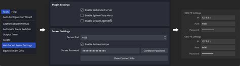 configuration multi obs controller