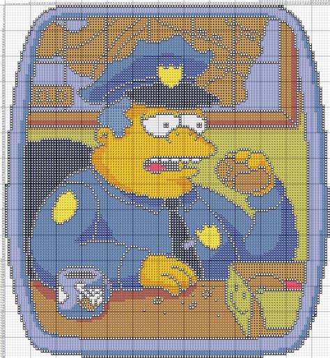 Cross Stitch Patterns Simpsons At Maria Morris Blog