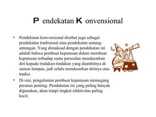 Pengambilan Keputusan PPT