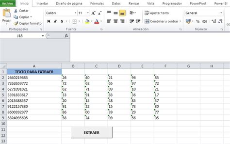 EXTRAER DATOS DE UNA CADENA DE TEXTO DE DOS EN DOS O MÁS CARACTERES Excel Signum