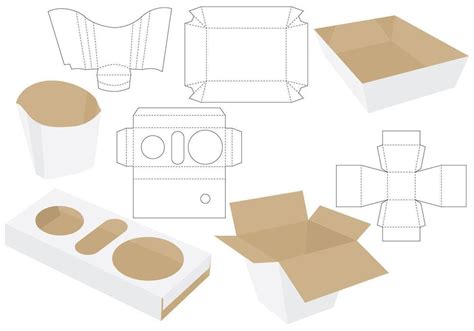 Food Packaging Template Vector Art Icons And Graphics For Free Download