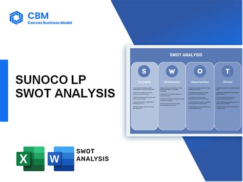 Efficient Sunoco Lp Swot Analysis Kit