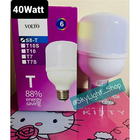 Jual Lampu Led Volto Putih Bulb Watt Hemat Energi Shopee Indonesia