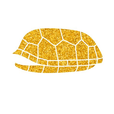 Premium Vector Tortoise Shell Drawing In Gold Color Style Premium Vector Tortoise Shell Drawing In Gold Color Style
