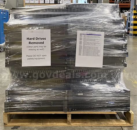 Lot Of 31 Servers And Storage Arrays Hard Drives Removed 407 38 Allsurplus