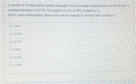 Solved When Comparing The T Distribution To The Standard Chegg