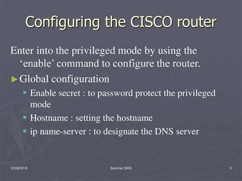 cs580 special project ios firewall setup using cisco 1600 router ppt
