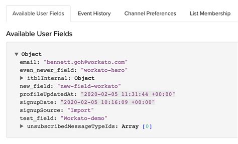 Workato Connectors Iterable Workato Docs