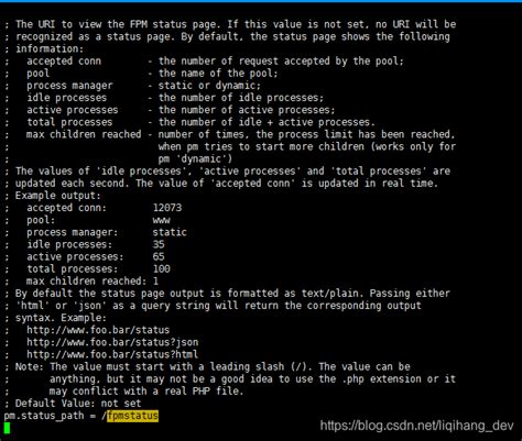 开启nginx和php Fpm的status状态监控php Fpm 那些参数需要监控 Csdn博客