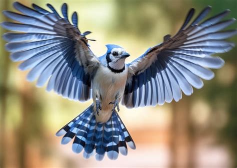 Premium Ai Image The Blue Jay Is A Noisy Bold And Aggressive Passerine