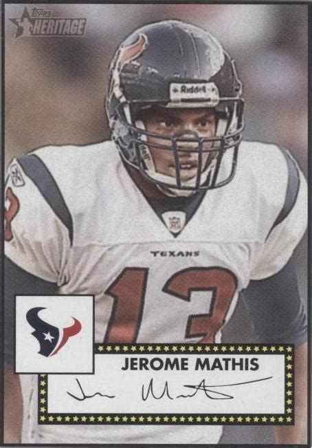 2006 Topps Heritage Jerome Mathis 210 For Sale Ebay