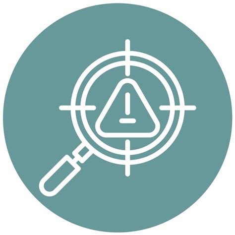 Premium Vector Vector Design Threat Detection Icon Style