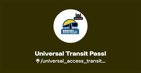 🚌 Bruins For Better Transit Ucla Universal Transit Pass Linktree