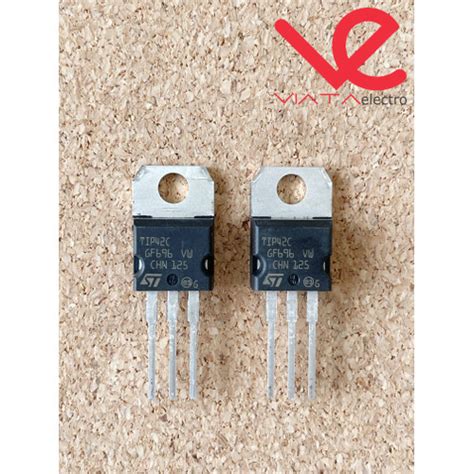 Jual Tip42 Tip42c Asli Original Merk St Tip 42c Ori Kota Denpasar Viata Electro Tokopedia