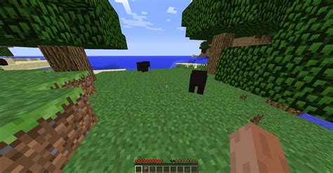1 7 2 visual glitch when holding an item and black mobs and entities