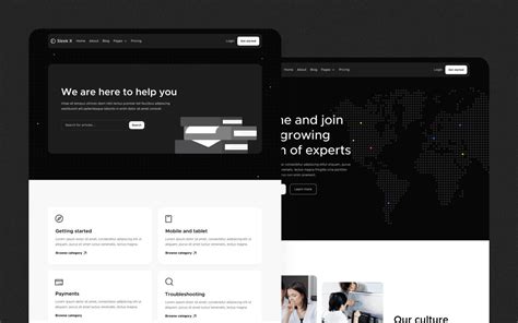 Sleek X Website Page Template For Webflow