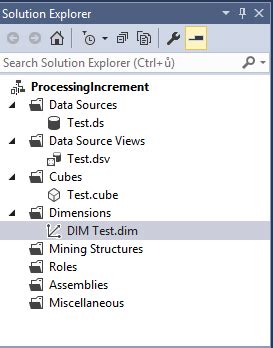 Create SSAS Database Reporting Services
