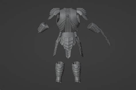 3d File Predator Body Armor From Pradator Hunting Grounds Game 👽・3d