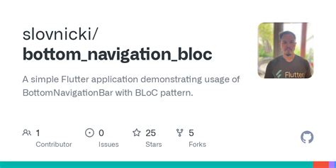 GitHub Slovnicki Bottom Navigation Bloc A Simple Flutter Application Demonstrating Usage Of