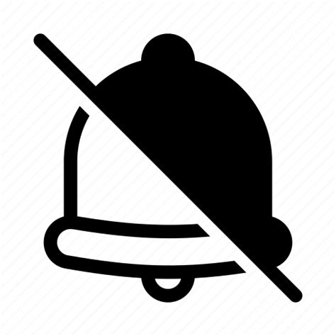 Bell Mute Silence Notification Sound Icon Download On Iconfinder